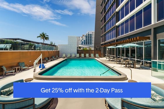 marriott hotel pool access