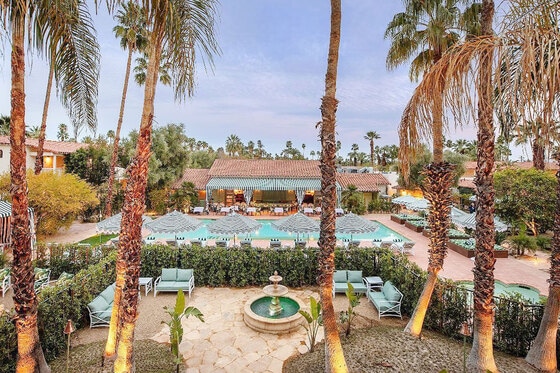 The Colony Palms Hotel and Bungalows: Pool & Spa Day Pass Palm Springs ...