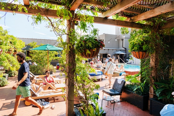 High Five Pool & Rooftop Bar: Pool & Spa Day Pass New Orleans | ResortPass