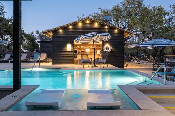 Lucky Arrow Retreat - Dripping Springs: Pool & Spa Day Pass Austin ...